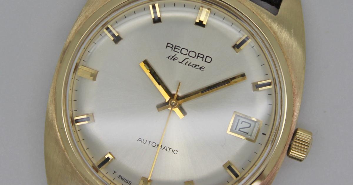 Record Gold Watch with Surprise Movement up for Auction